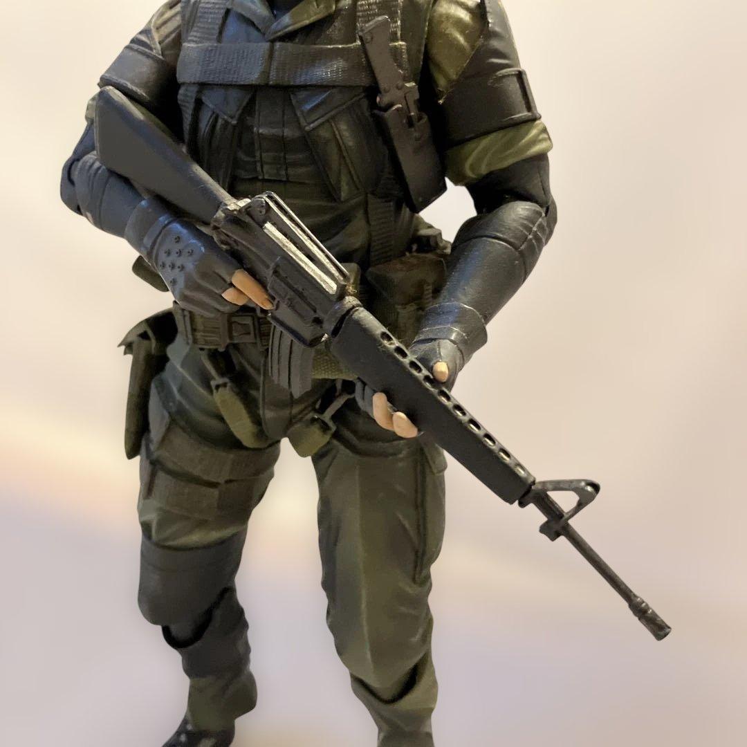 プレイアーツ改　メタルギアソリッドPW スネーク野戦服ver 開封現状品