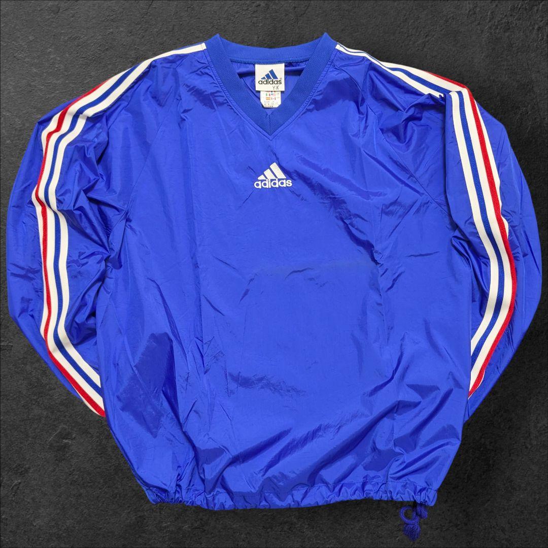 【美品】００s adidas ピステ セットアップ ブルー ドローコード ｙ２ｋ