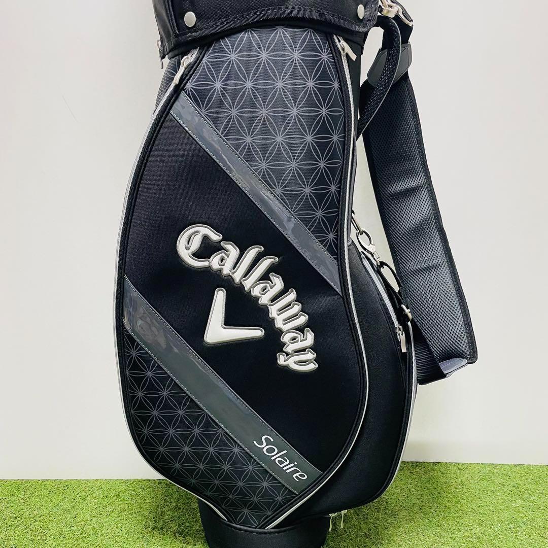 新品 Callaway ブラックキャディバッグ レディース キャロウェイ