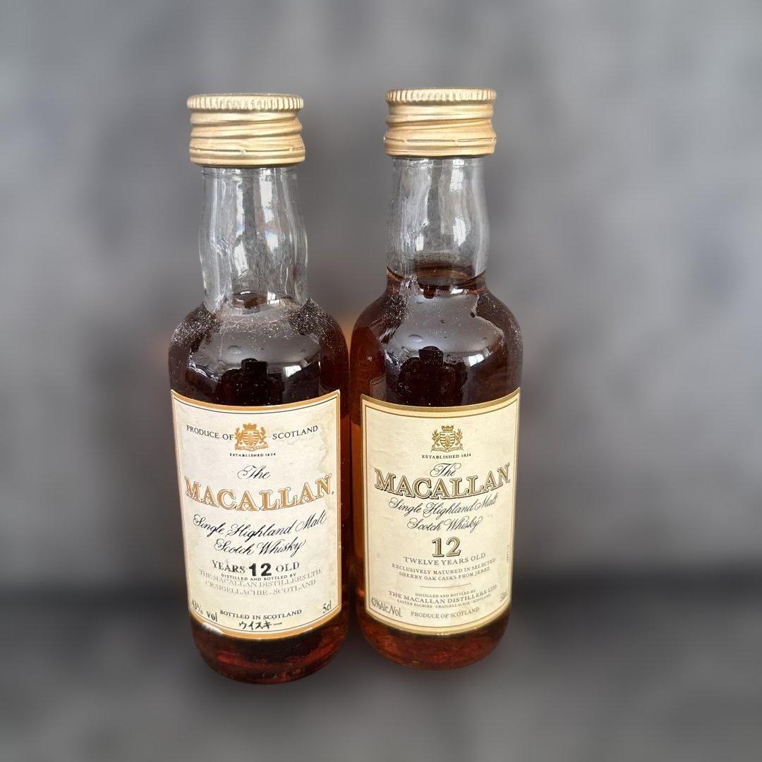 THE MACALLAN シングルモルトウイスキー 50ml 12年