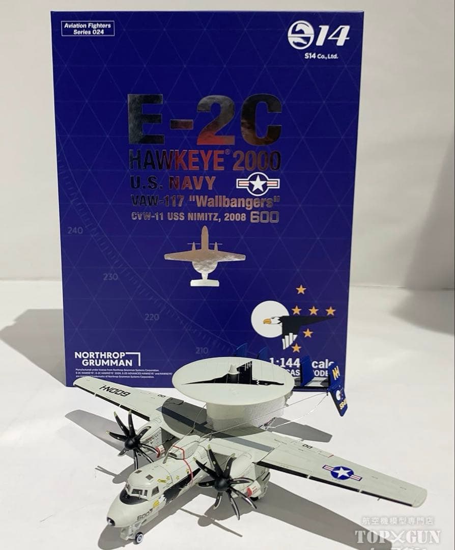 1/144 新品未使用 E-2C VAW-117 「Wallbangers」