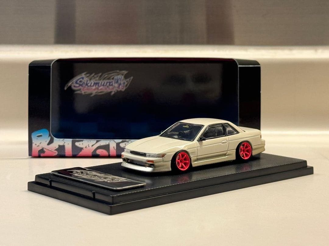 1/64 Nissan Silvia S13 Vertex風 関村改完成品