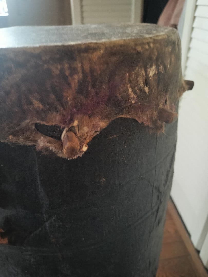 【アフリカンビンテージドラム｜東・中央アフリカ伝統太鼓】