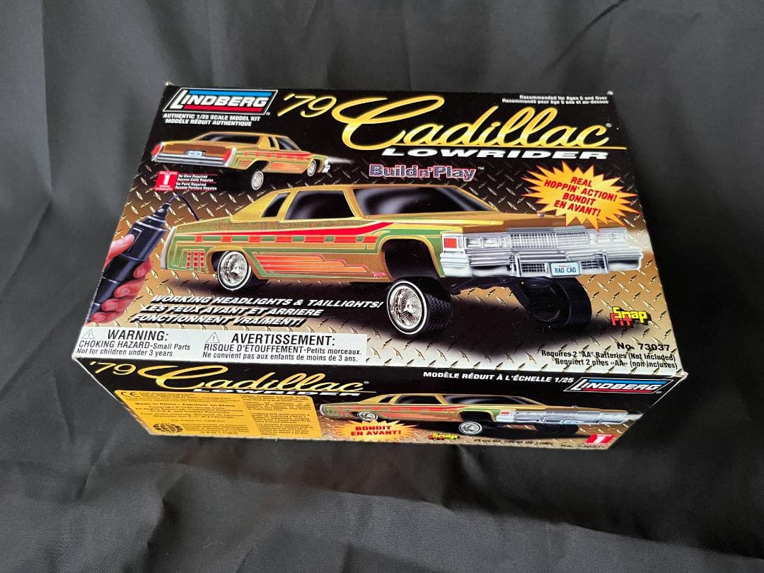 動作品　リンドバーグ　’79 Cadillac LOWRIDERホイールGOLD
