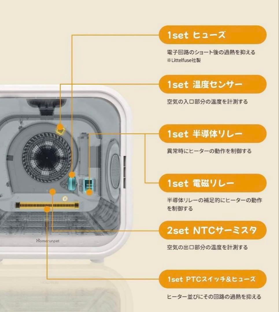 Drybo pro ペットドライヤールーム　runpet PD60