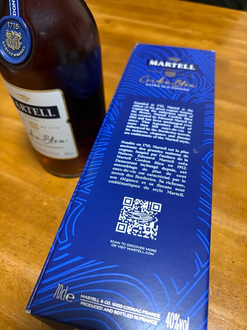 MARTELL CORDON BLEU 700ml コニャック 未開封