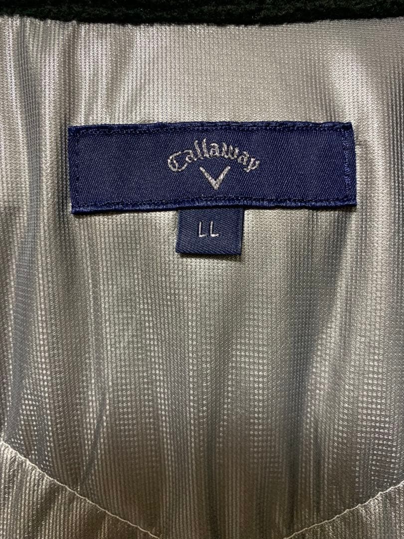 【美品】Callaway 長袖ダウンジャケット LL ホワイト