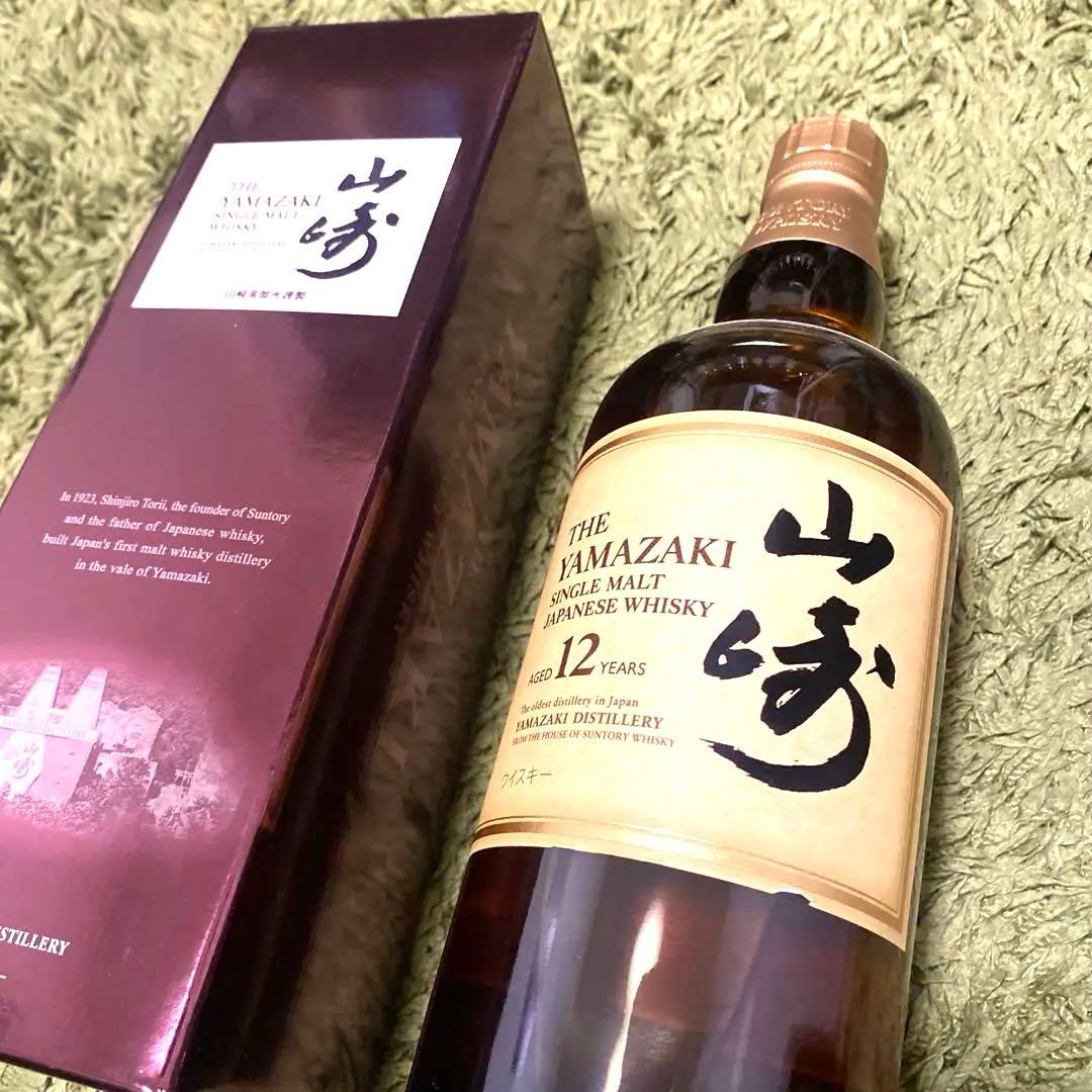 サントリー　山崎 シングルモルトウイスキー 12年 700ml 箱無し