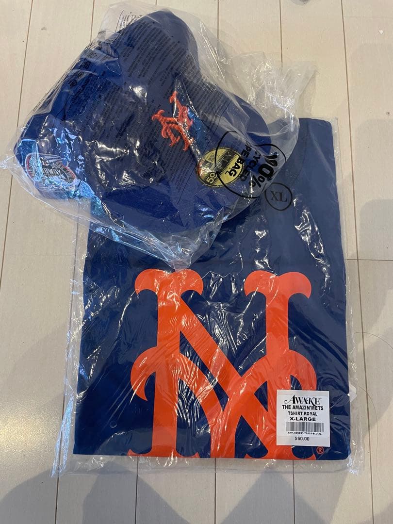 Awake Newera Newyork Mets XL 75/8 セット