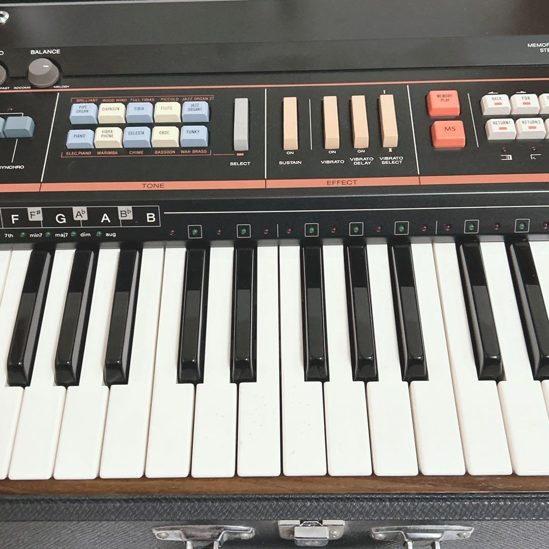 【動作OK】　CASIO Casiotone701 電子ピアノ　ビンテージ