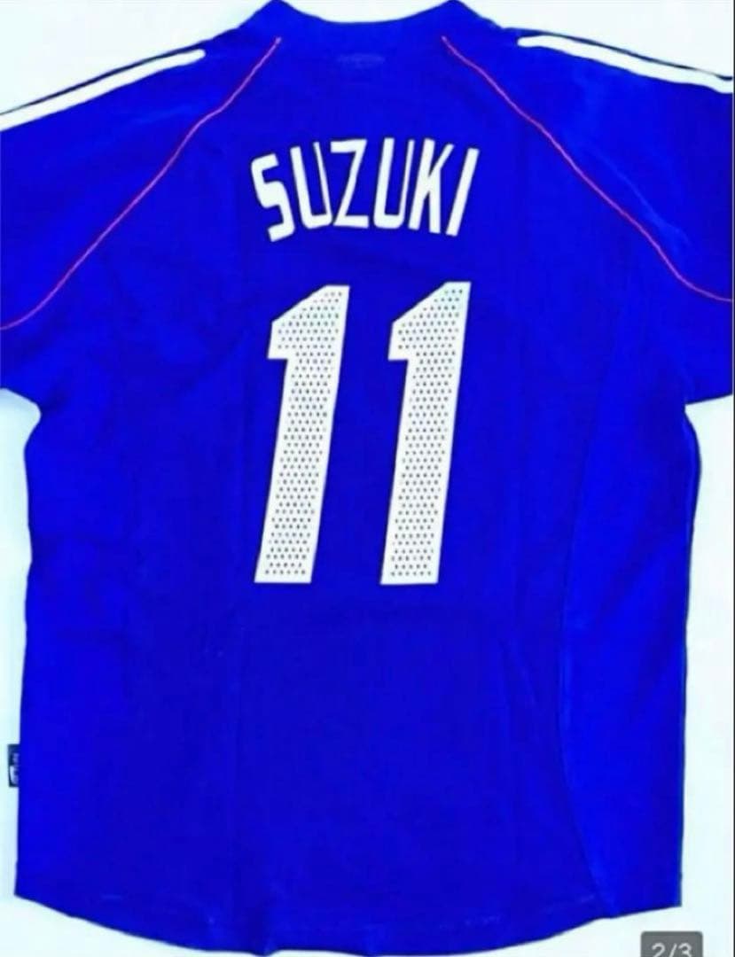 鈴木隆行　日本代表ユニフォーム 11番　2002 W杯モデル　超貴重‼️ 未使用‼️