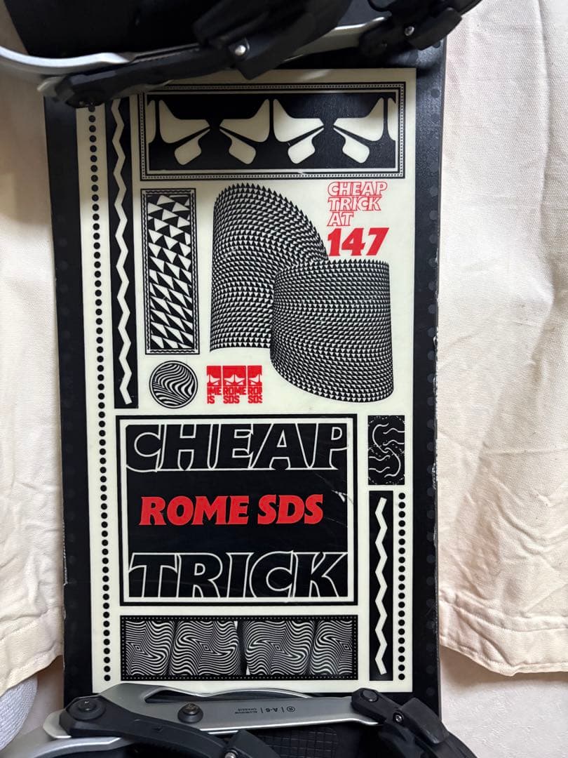 ROME SDS CHEAP TRICK 147cm スノーボード