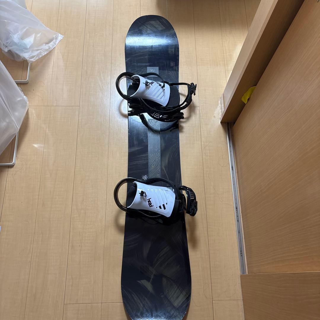 SALOMON スノーボード バインディング付き