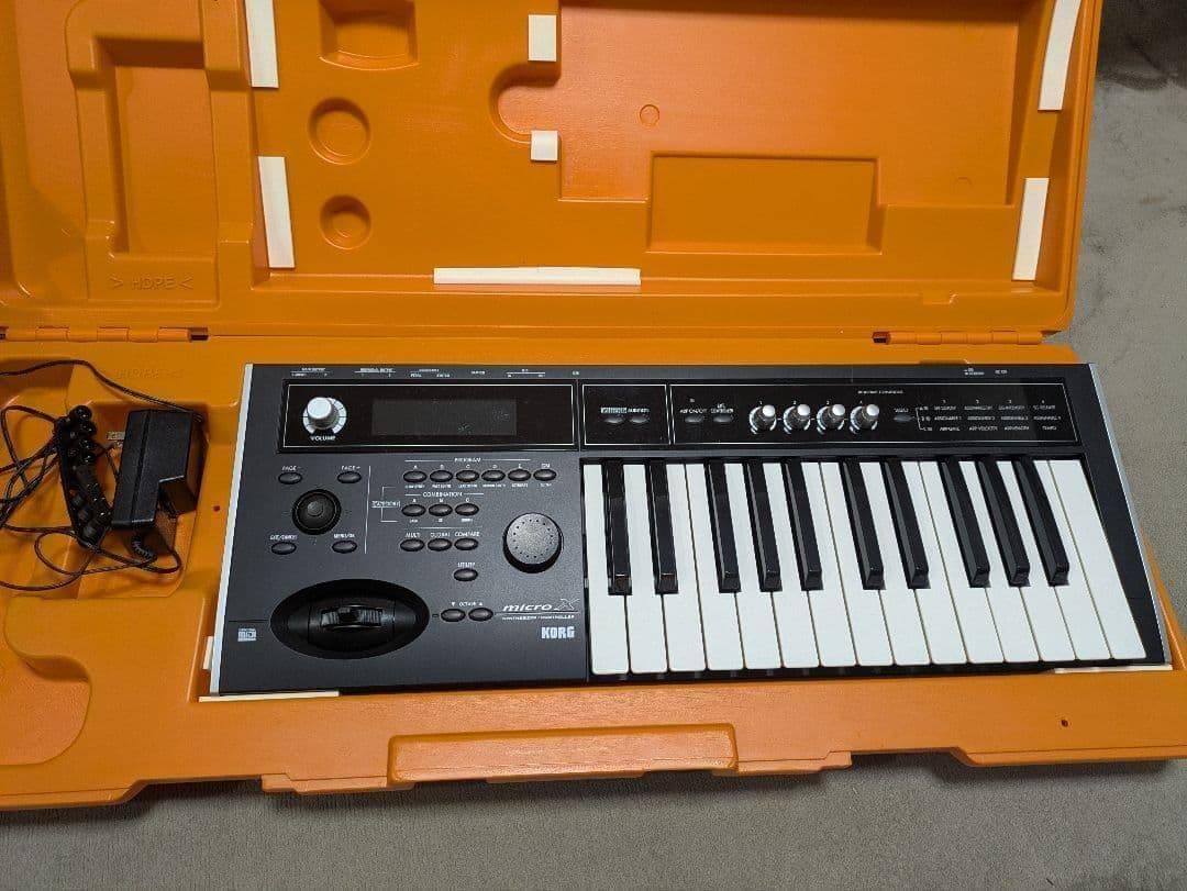 送料込【完動・美品】KORG MICROX シンセサイザー コルグ
