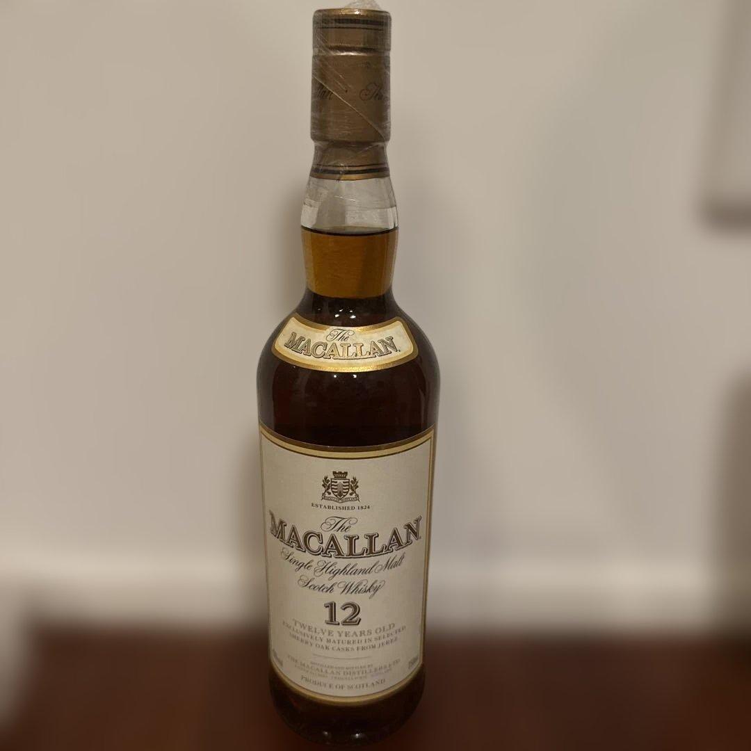 旧ボトル The Macallan 12 Year Old マッカラン12年