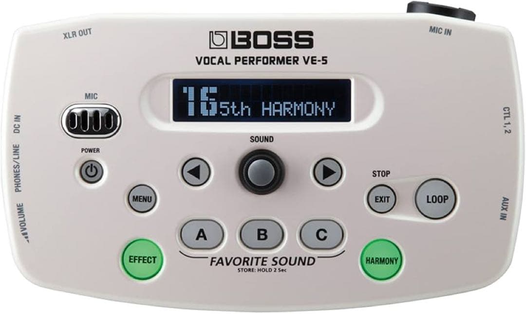 BOSS VE-5 Vocal Performer ホワイト 動作確認済