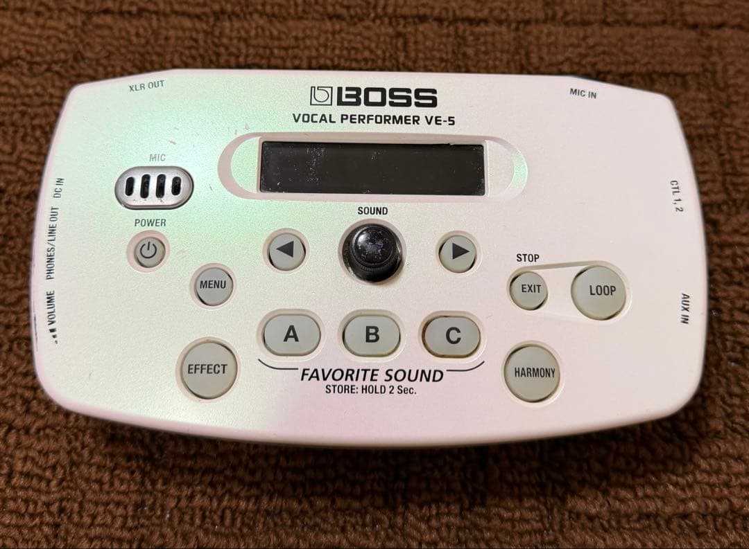 BOSS VE-5 Vocal Performer ホワイト 動作確認済