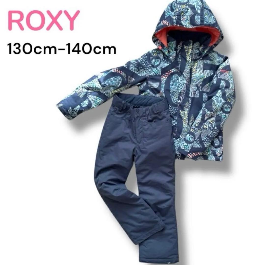 ROXY ロキシー　スキーウェア　上下セット　130cm140cm ボードウェア