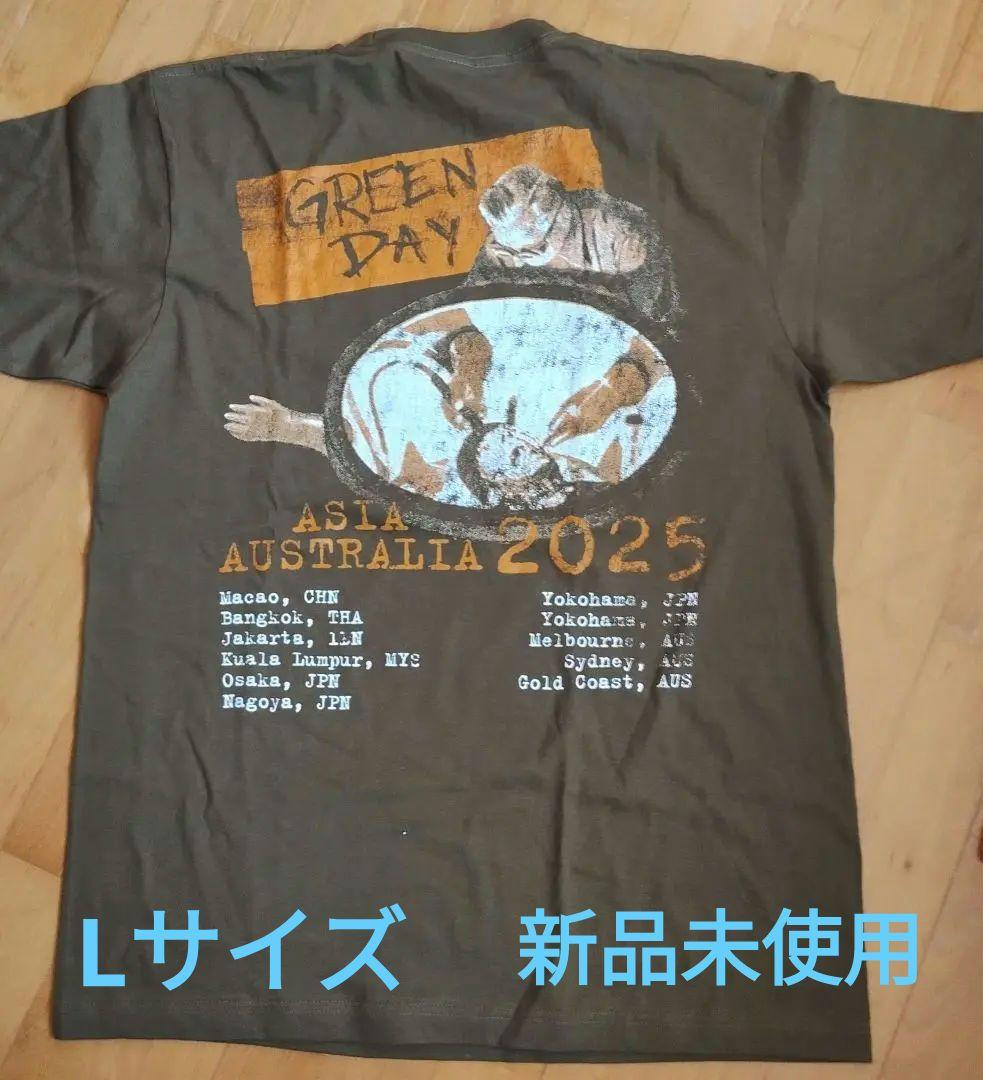 グリーン・デイ　GREEN DAY アジア・オーストラリアツアーTシャツ2025