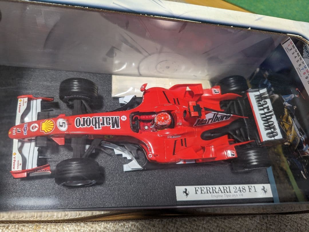 フェラーリ Ｆ１ 248模型 ミニカー公式ライセンス製品 シューマッハ仕様