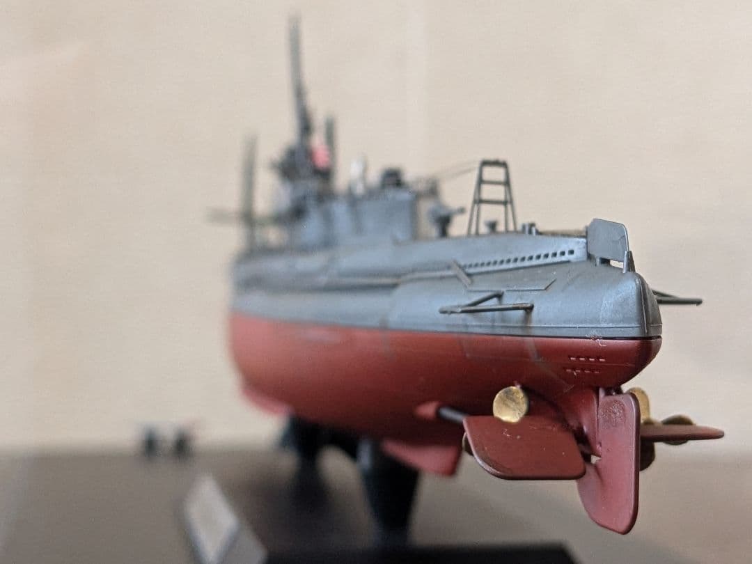 タミヤ1/350伊-400スペシャルエディション完成品　ケース付き
