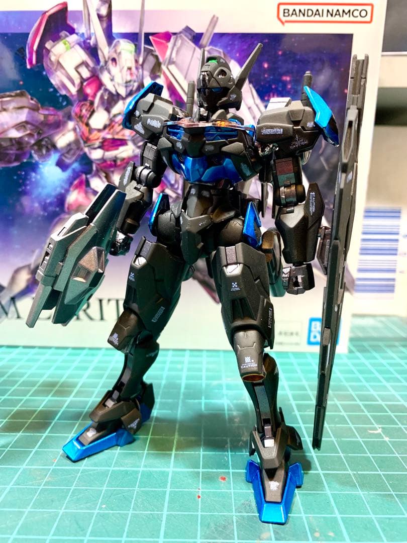 ガンプラ 【塗装済完成品】 HG 水星の魔女MSV風　ガンダムルブリス セット