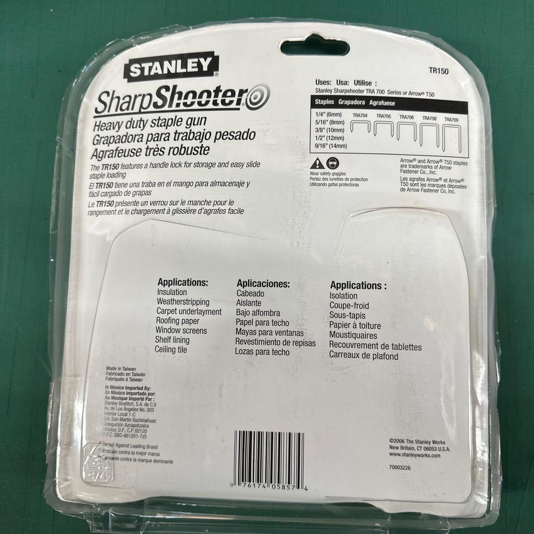 STANLEY スタンレー　staple gun ステープルガン　タッカー　替刃