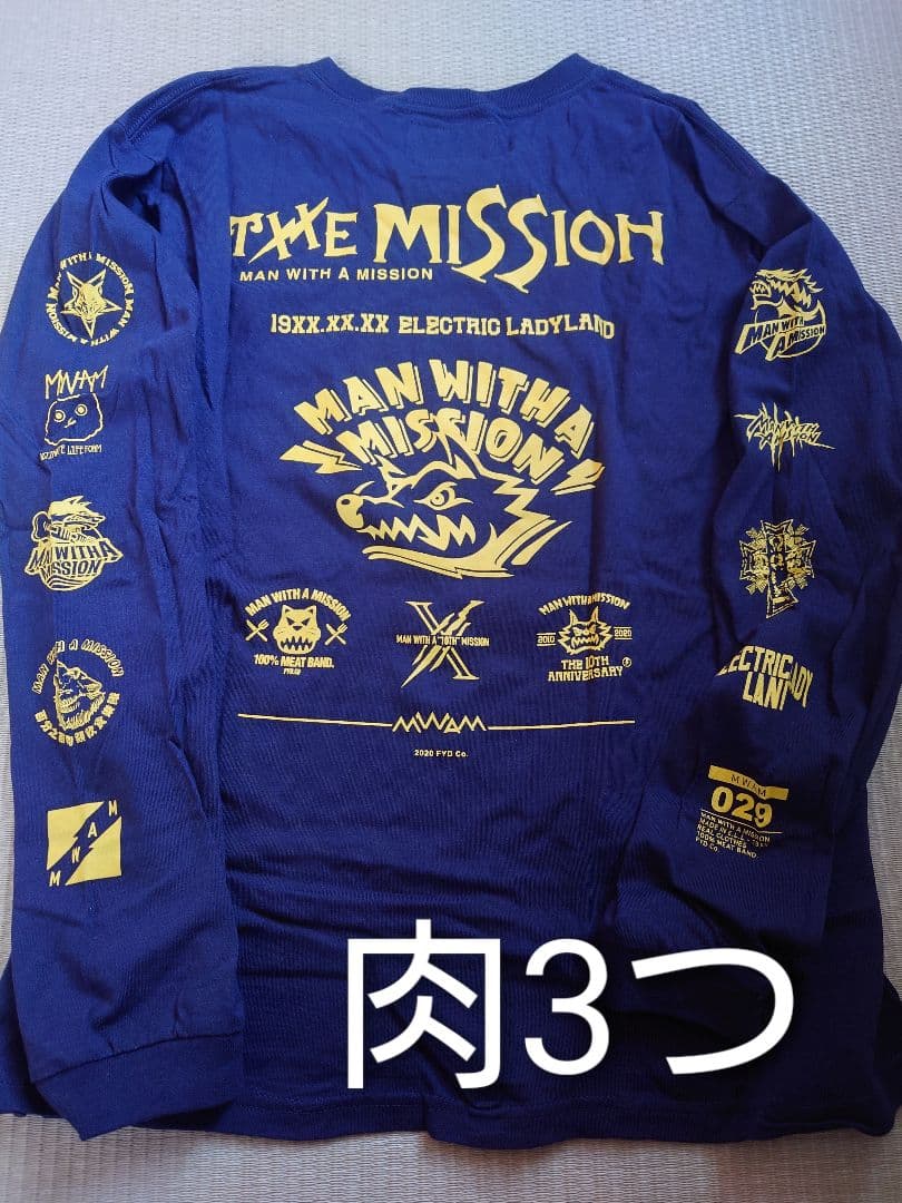 MAN WITH A MISSION グッズ　シャツ等　まとめ売り