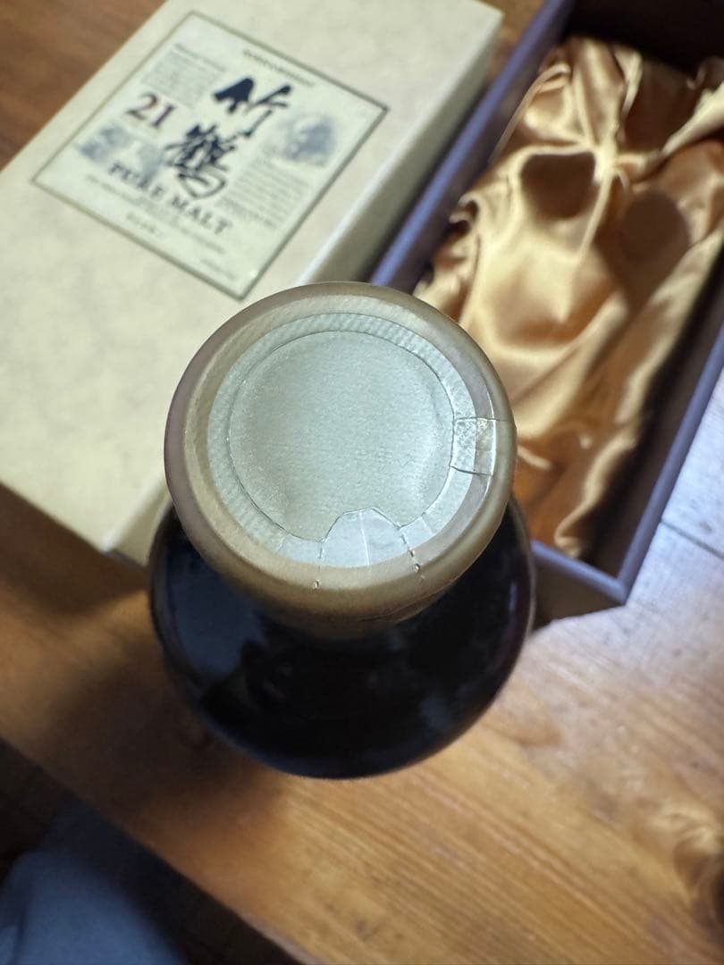 【未開栓・旧ラベル】竹鶴 21年 ピュアモルト 700ml箱付き　新品