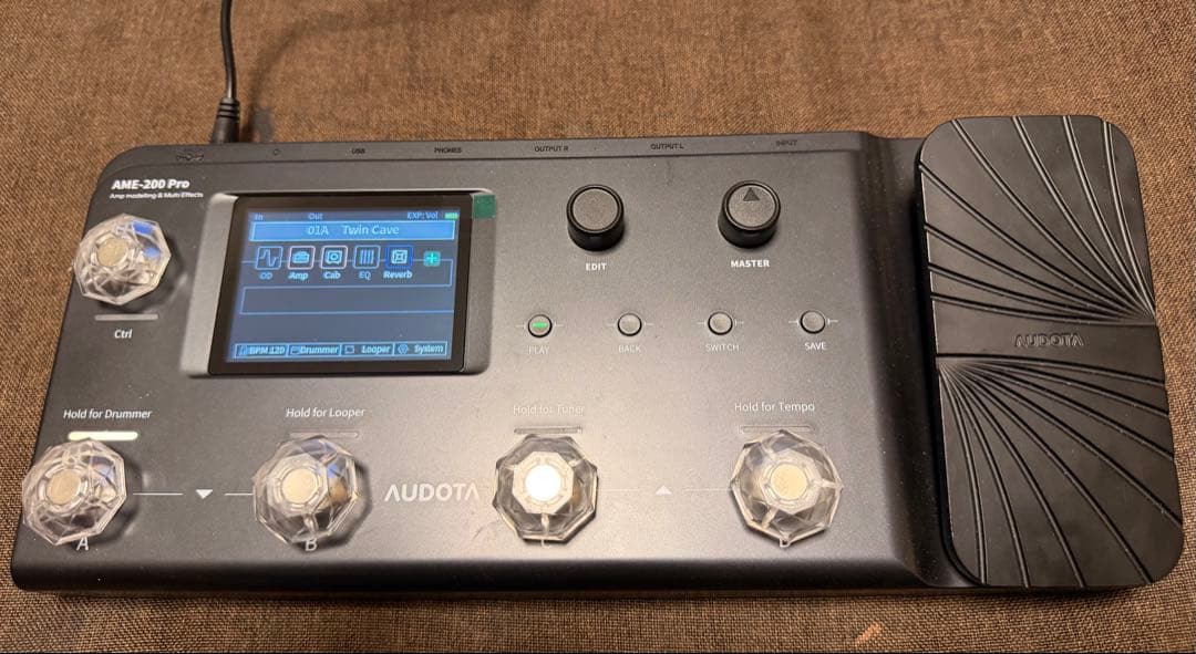 AUDOTA AME-200 Pro ギターマルチエフェクター