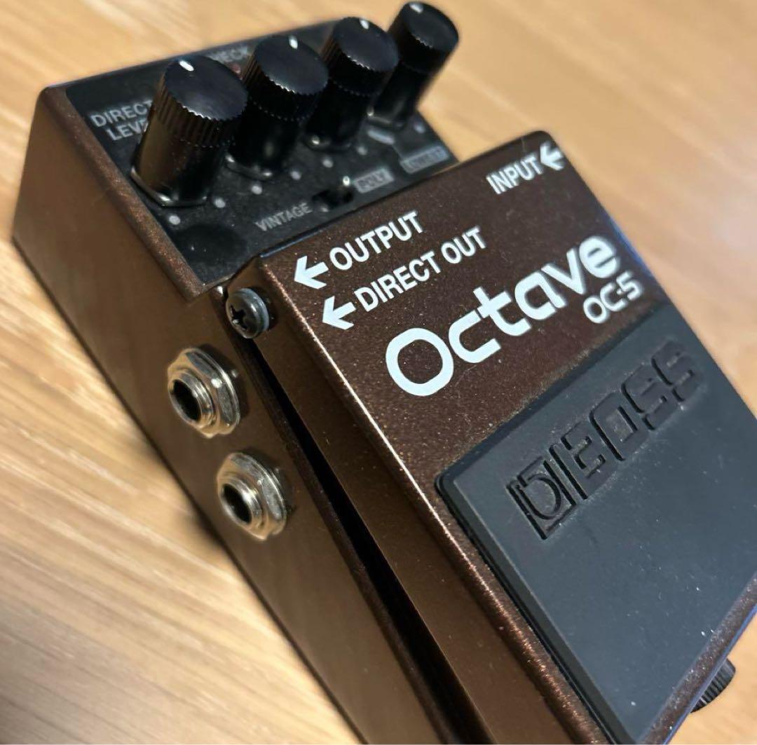 BOSS OC-5 オクターブエフェクター 未使用に近い