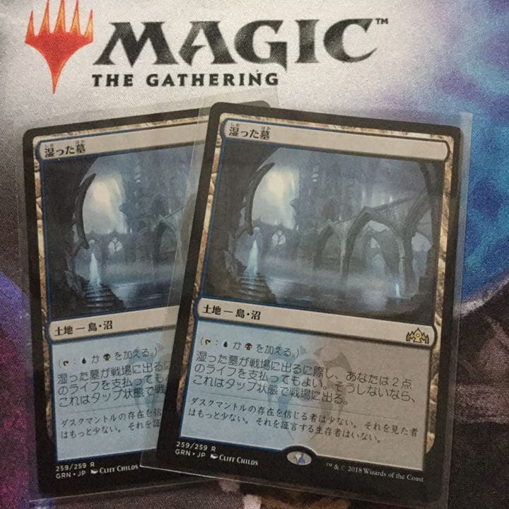 MTG 湿った墓 日本語 4枚