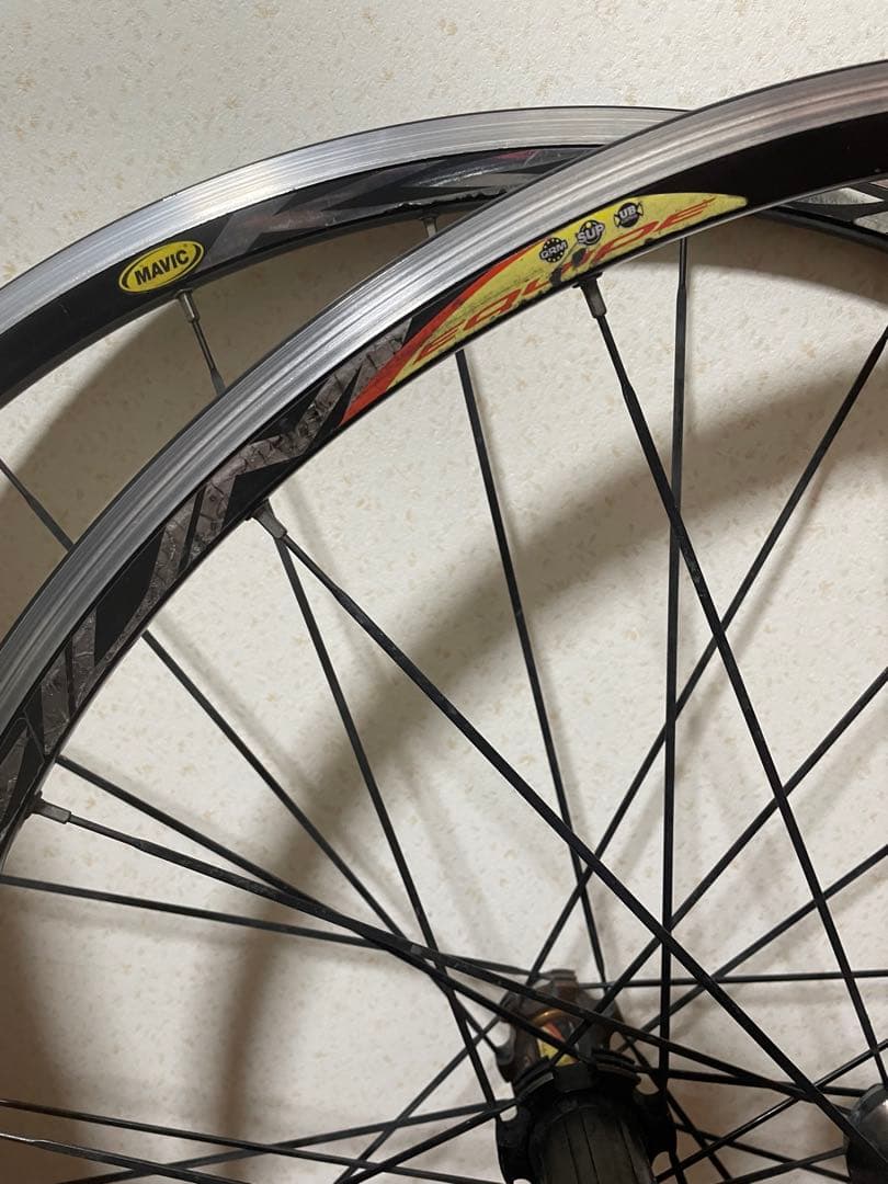 MAVIC Ksyrium Equipe ホイール前後 2005年頃モデル？