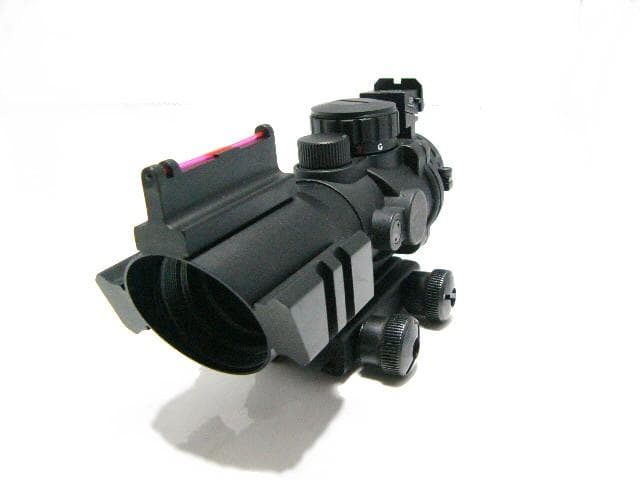 Trijicon型ACOG4倍X32赤緑青発光イルミネーテッドスコープ新品
