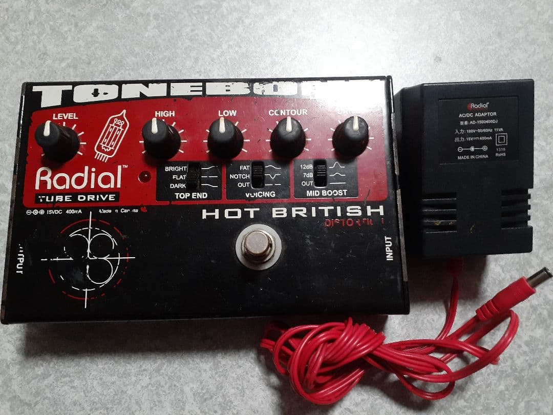 値下げTONEBONE HOTBRITISH DISTORTION エフェクター
