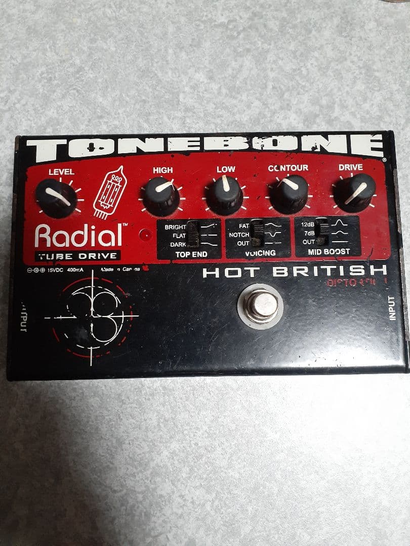 値下げTONEBONE HOTBRITISH DISTORTION エフェクター