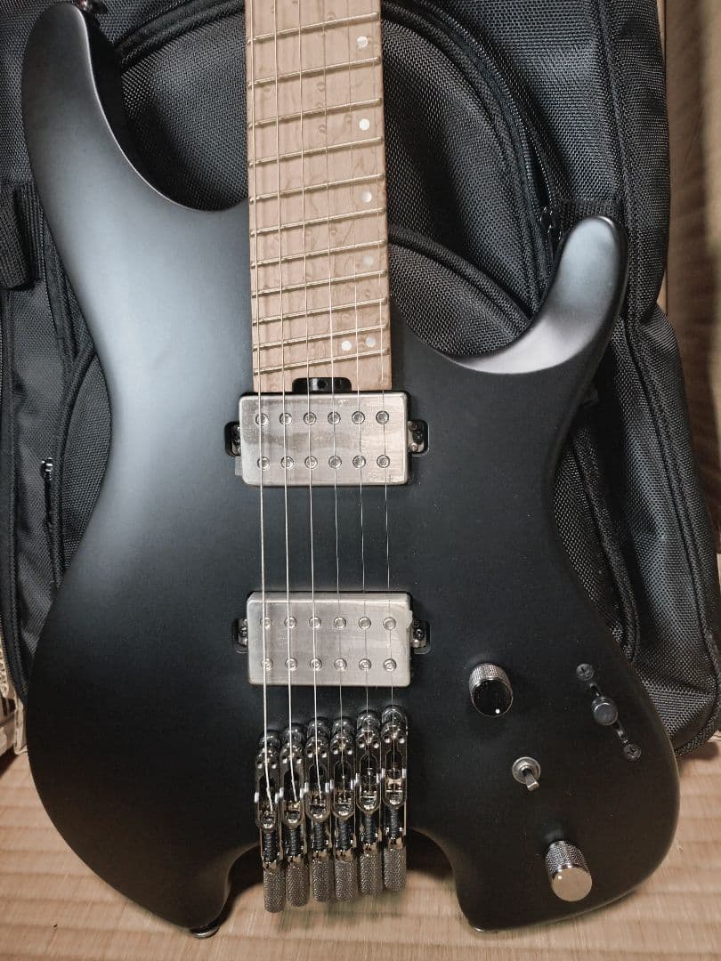 Ibanez QX52-BKF ヘッドレスギター バーズアイ