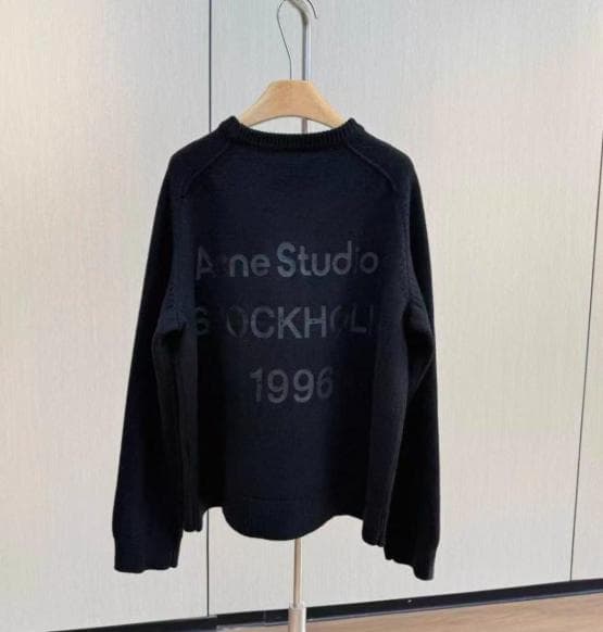 新品acne Studios ブラック セーター サイズM69