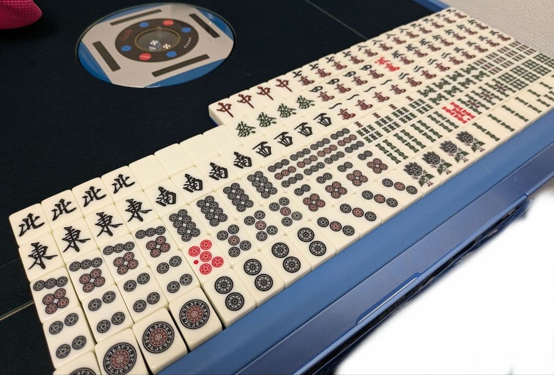 【ジャンク品】全自動 麻雀卓 33mm牌 アルバン スリム【引取限定】