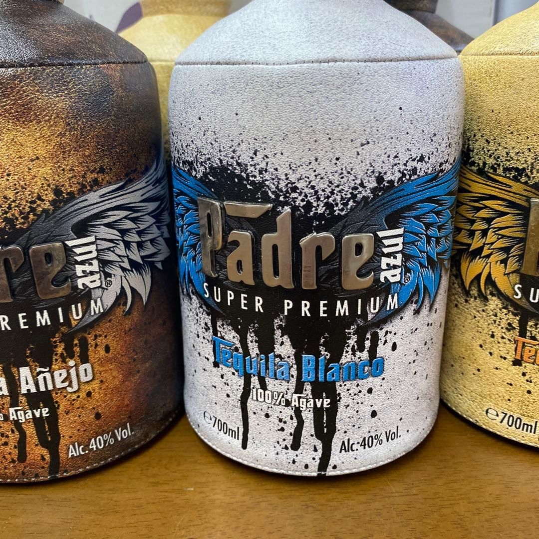 Padre Azul テキーラ Añejo & Blanco 7本セット空瓶