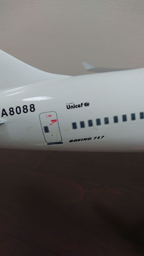 貴重品！日本航空機 JALジャル BOEING 747-400 1/100模型