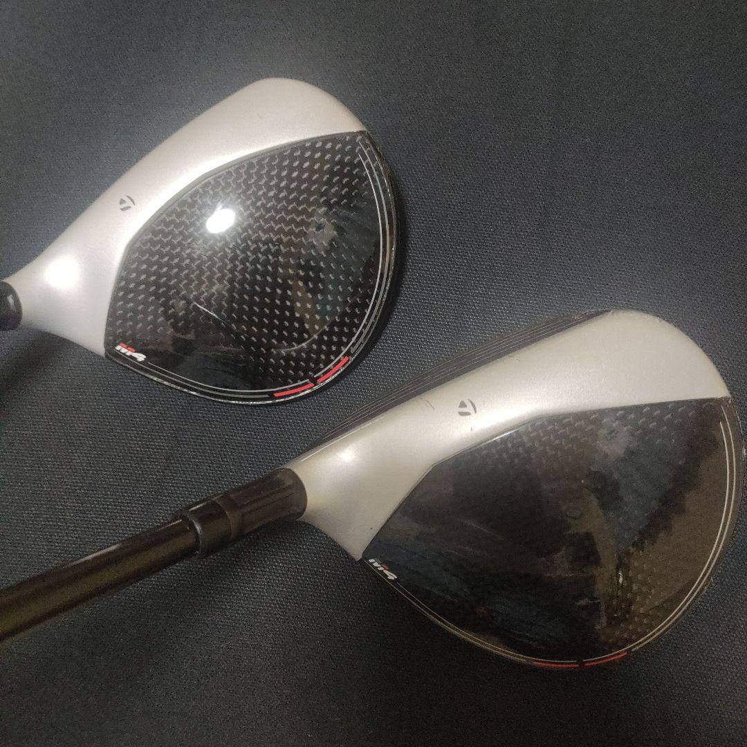 中古TaylorMade M4 フェアウェイウッド 2本セット