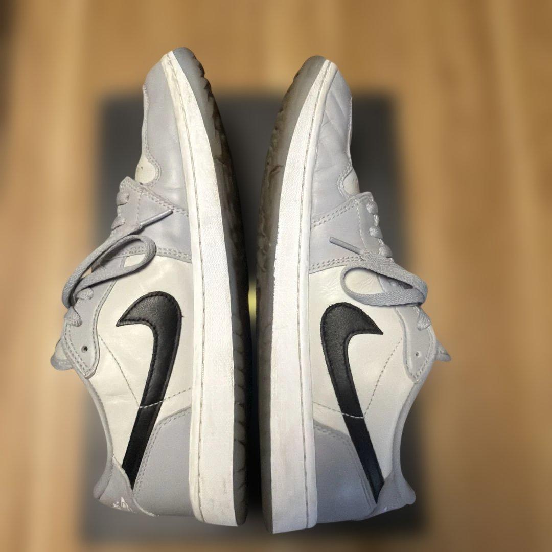 シューズ(男性用) AIR JORDAN 1 LOW G WOLF GREY 28.5