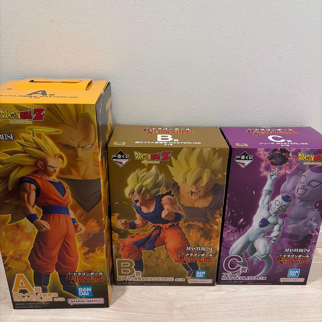 一番くじ　ドラゴンボール　A賞B賞C賞　セット売り