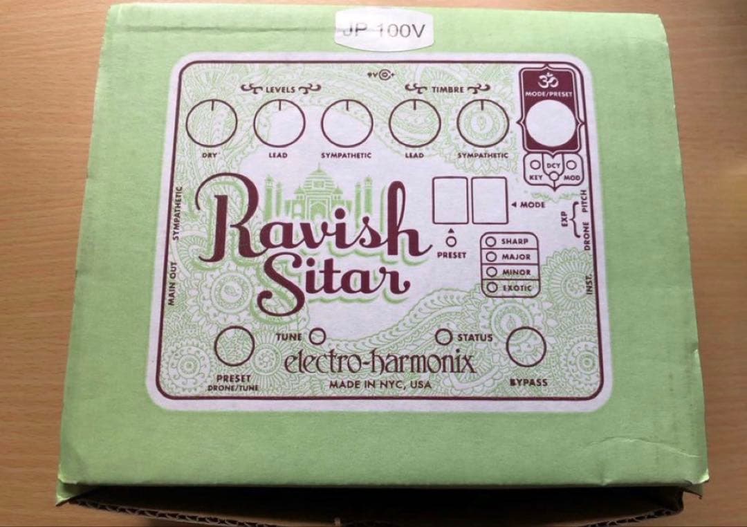 electro-harmonix Ravish Sitar ギターエフェクター