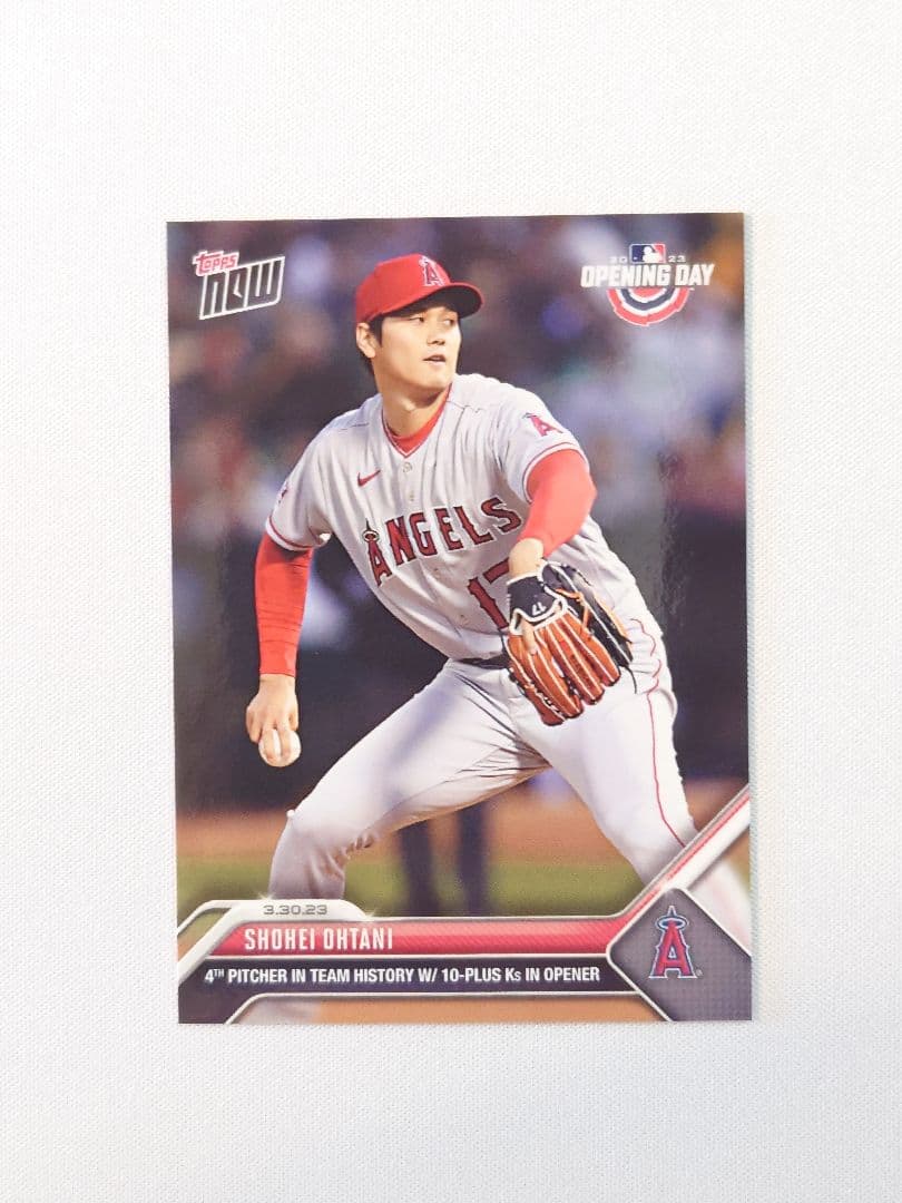 topps now 大谷翔平 エンゼルス 北海道日本ハムファイターズ 16