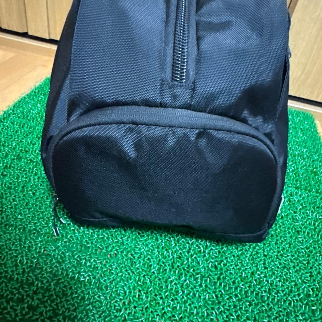 【美品】BEAMS GOLF ボストンバッグ シューズケース付き ブラック