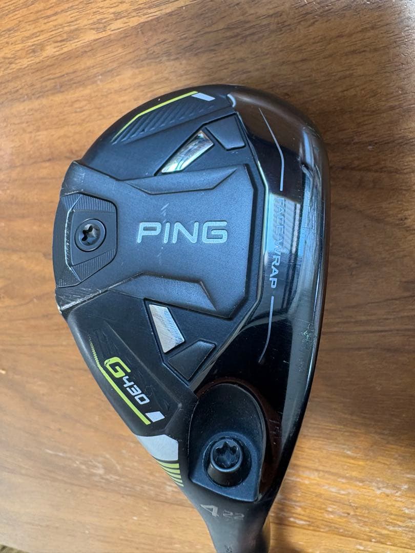 PING G430ユーティリティ 4番 22度 ツアーAD DI 75S