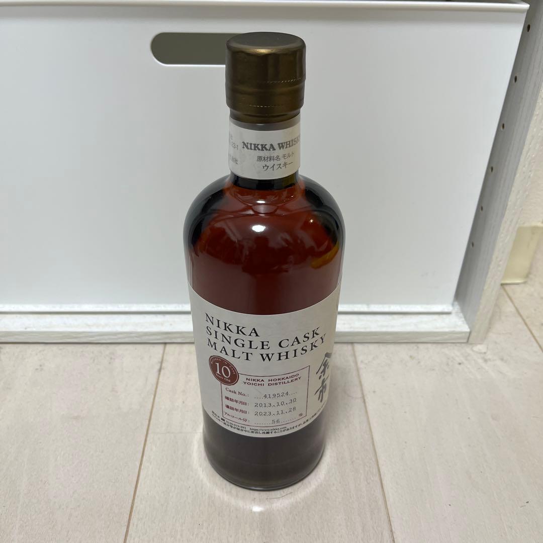 NIKKA SINGLE CASK MALT WHISKY 10年 700ml