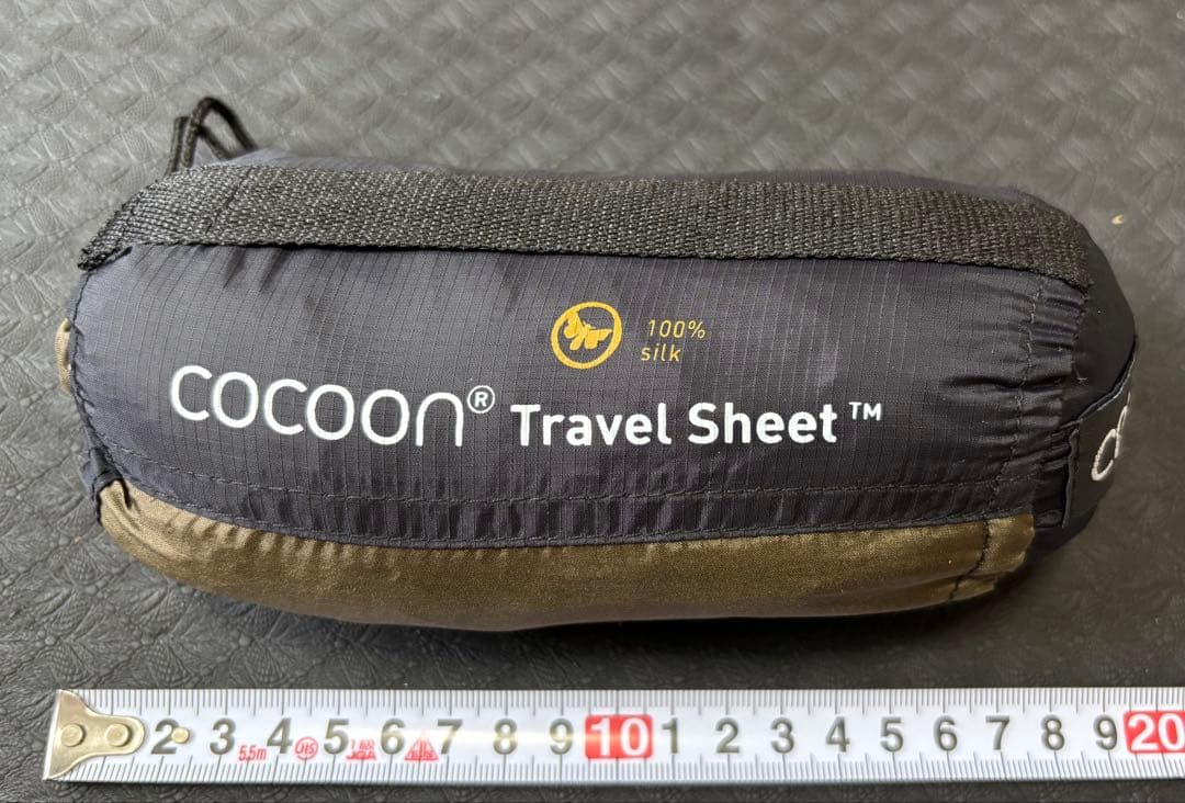 COCOON Travel Sheet 100%シルク